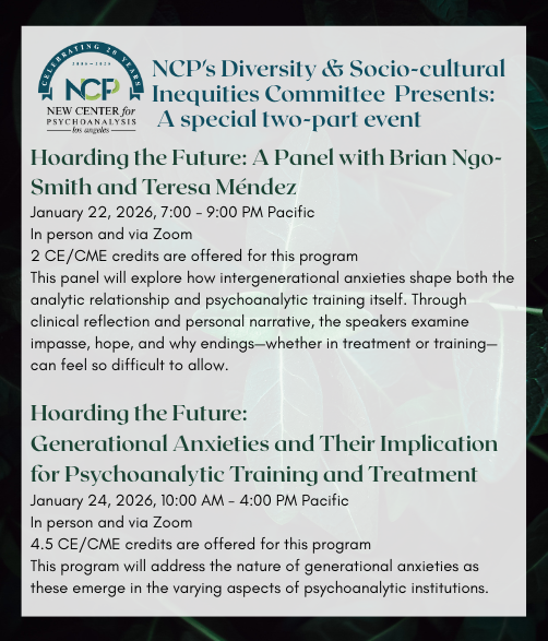 psychoanalysis courses